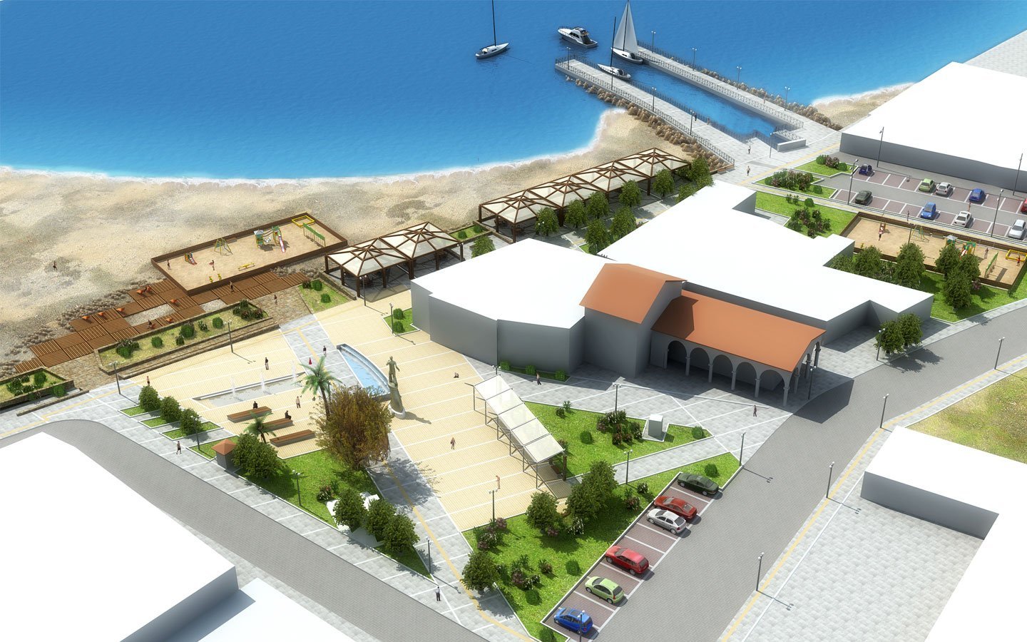 Marathonas Beach - Ologramma Architects