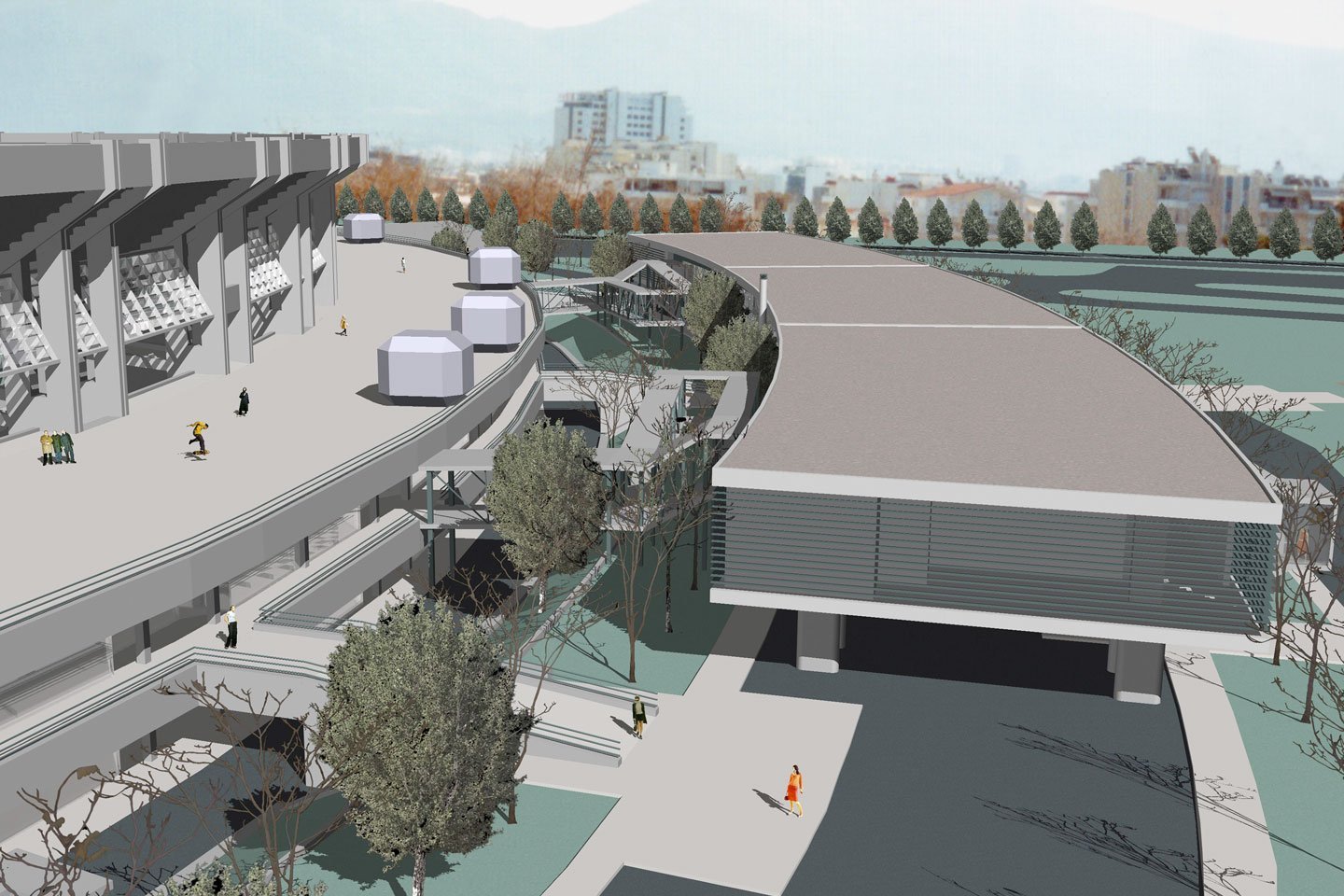 Renovation in OAKA Stadium - Ologramma Architects